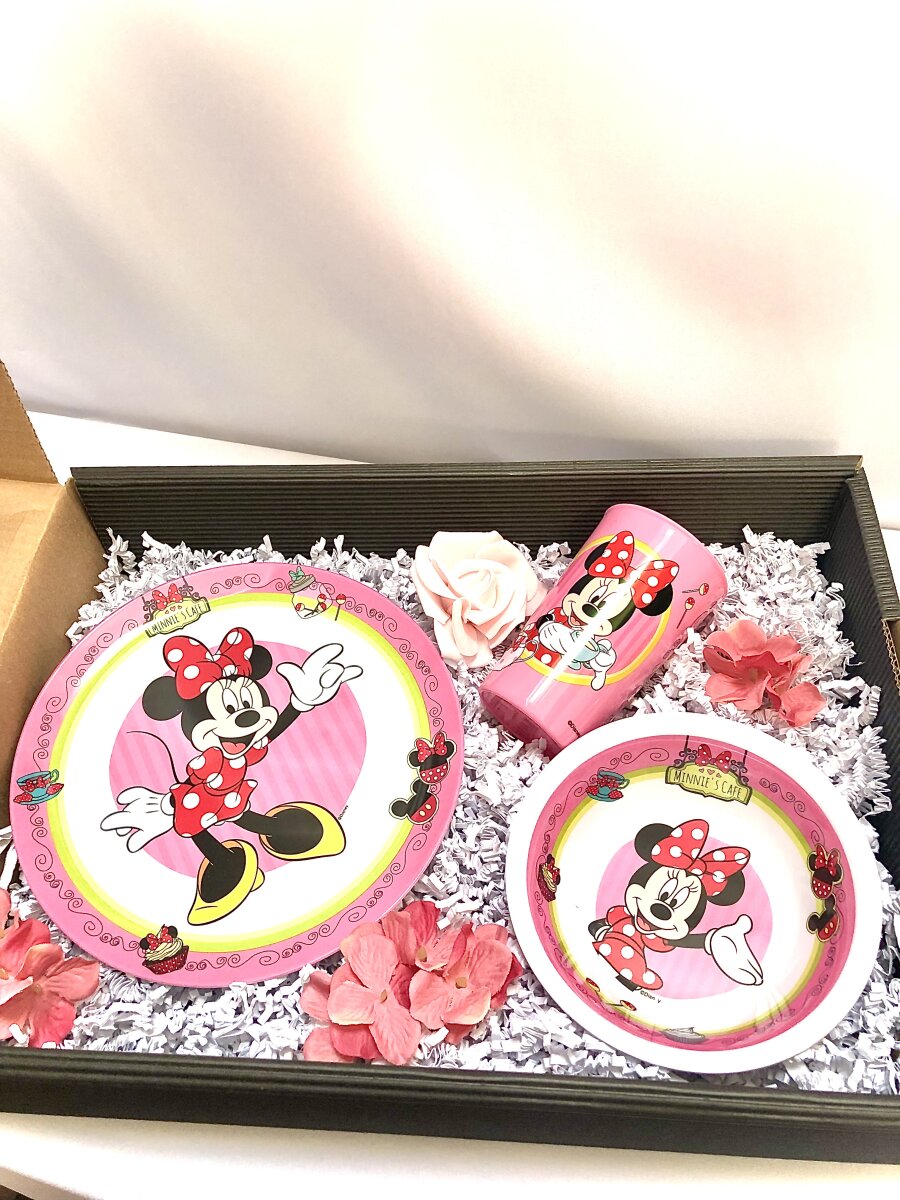 Disney Geschenkset Minnie Mouse Geschirr 3-teilig - Stacy Geschenke K